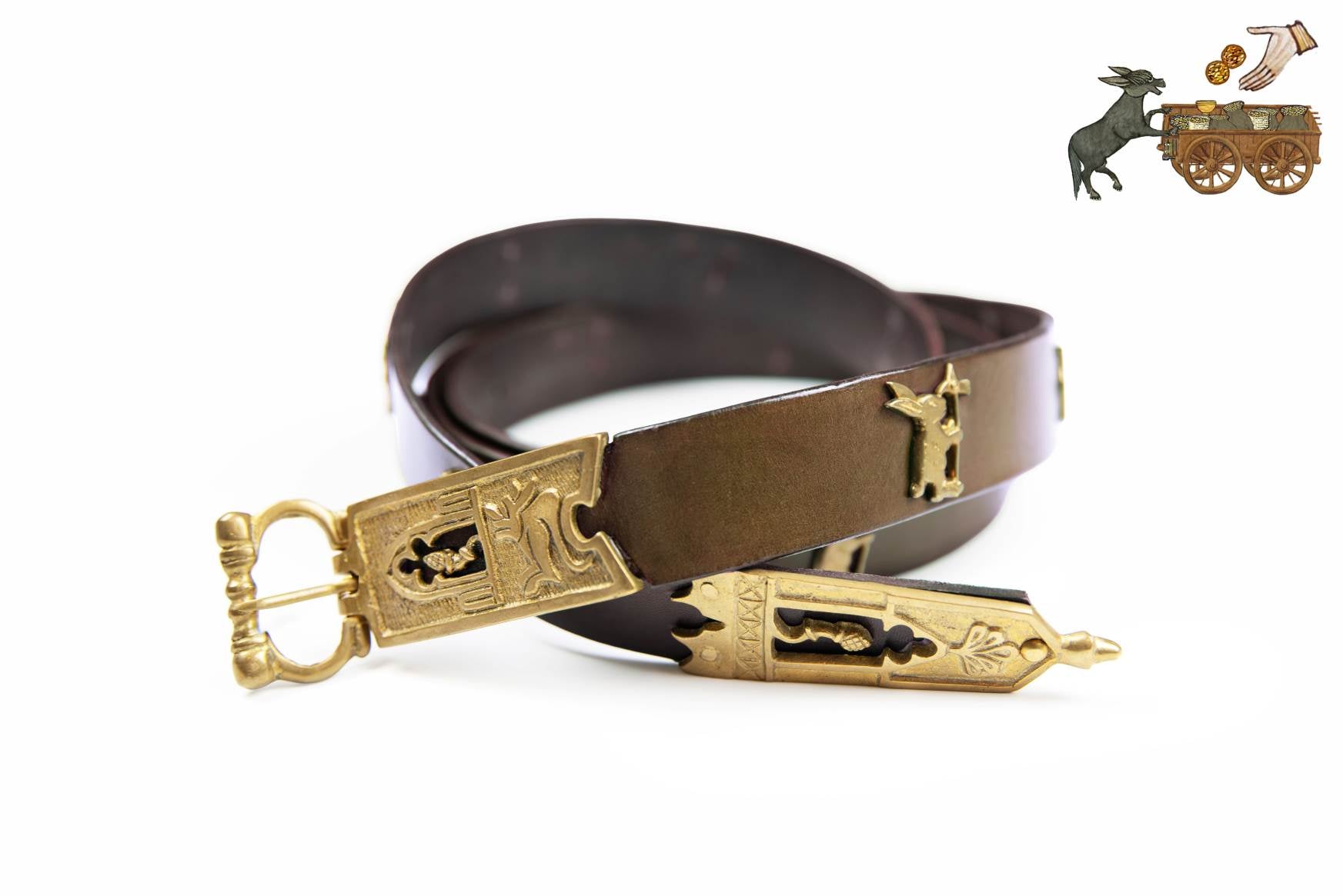 Medieval belt - Rabbit type I – FakeSteel Armory