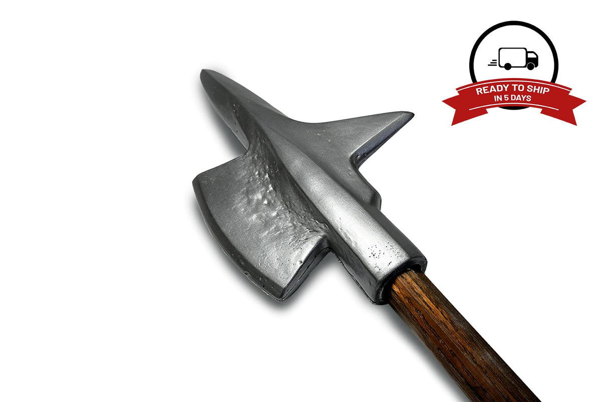 Swiss Halberd head - training line – FakeSteel Armory