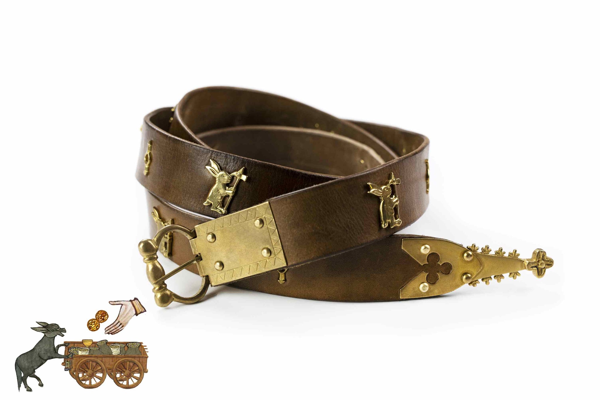 Medieval belt - Rabbit type I – FakeSteel Armory